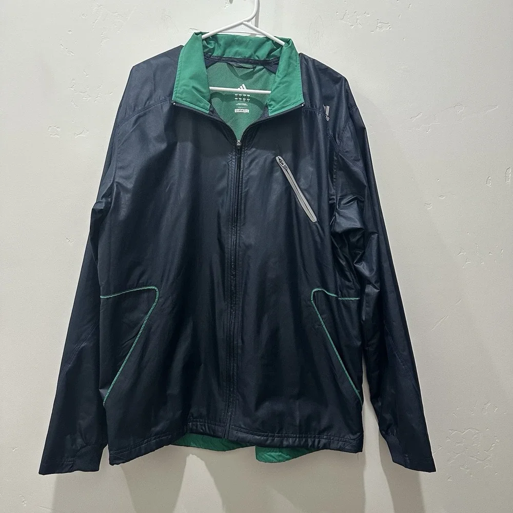 adidas | Jackets & Coats | Adidas Clima 365 Windbreaker Jacket 208 Blue ...
